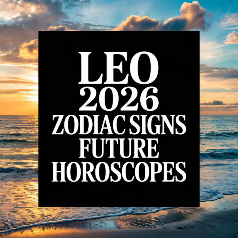 Leo 2026 Zodiac Signs Future Horoscopes – Love, Money, Career, Success ...